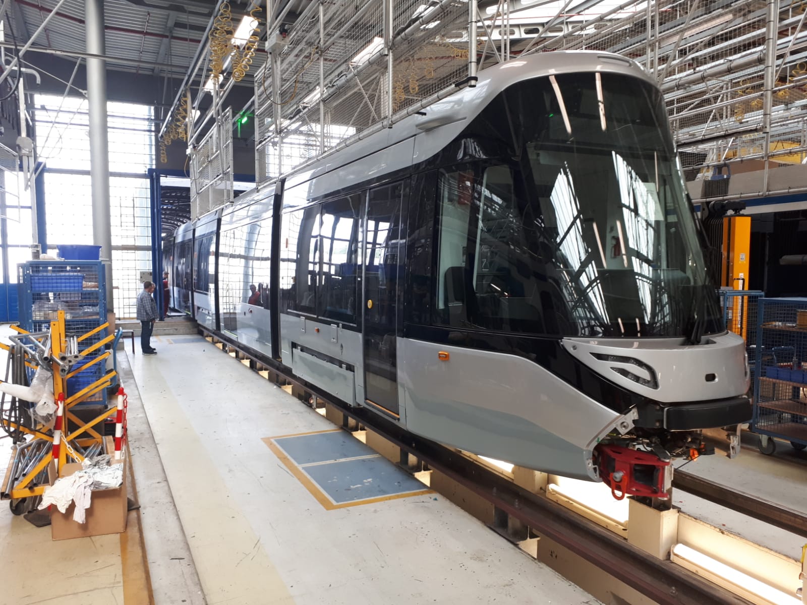 Start nachtelijke testritten nieuwe 15G tram - Over GVB