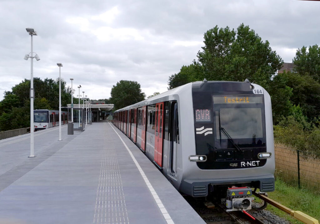 Nieuwe M7 metro test overdag - Over GVB