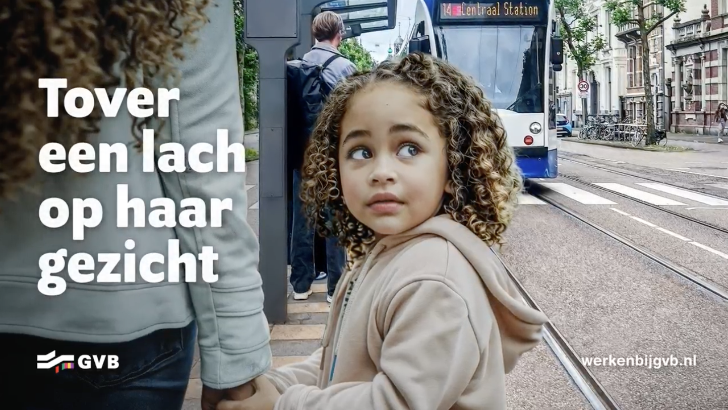 GVB lanceert wervingscampagne met AI-beelden - Over GVB