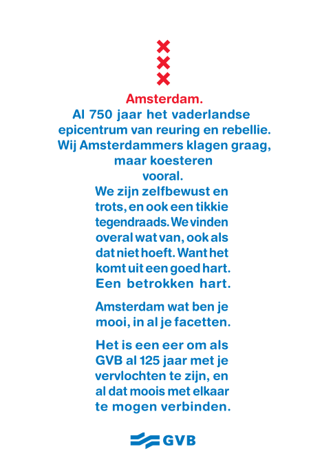 Amsterdam 750 - Over GVB